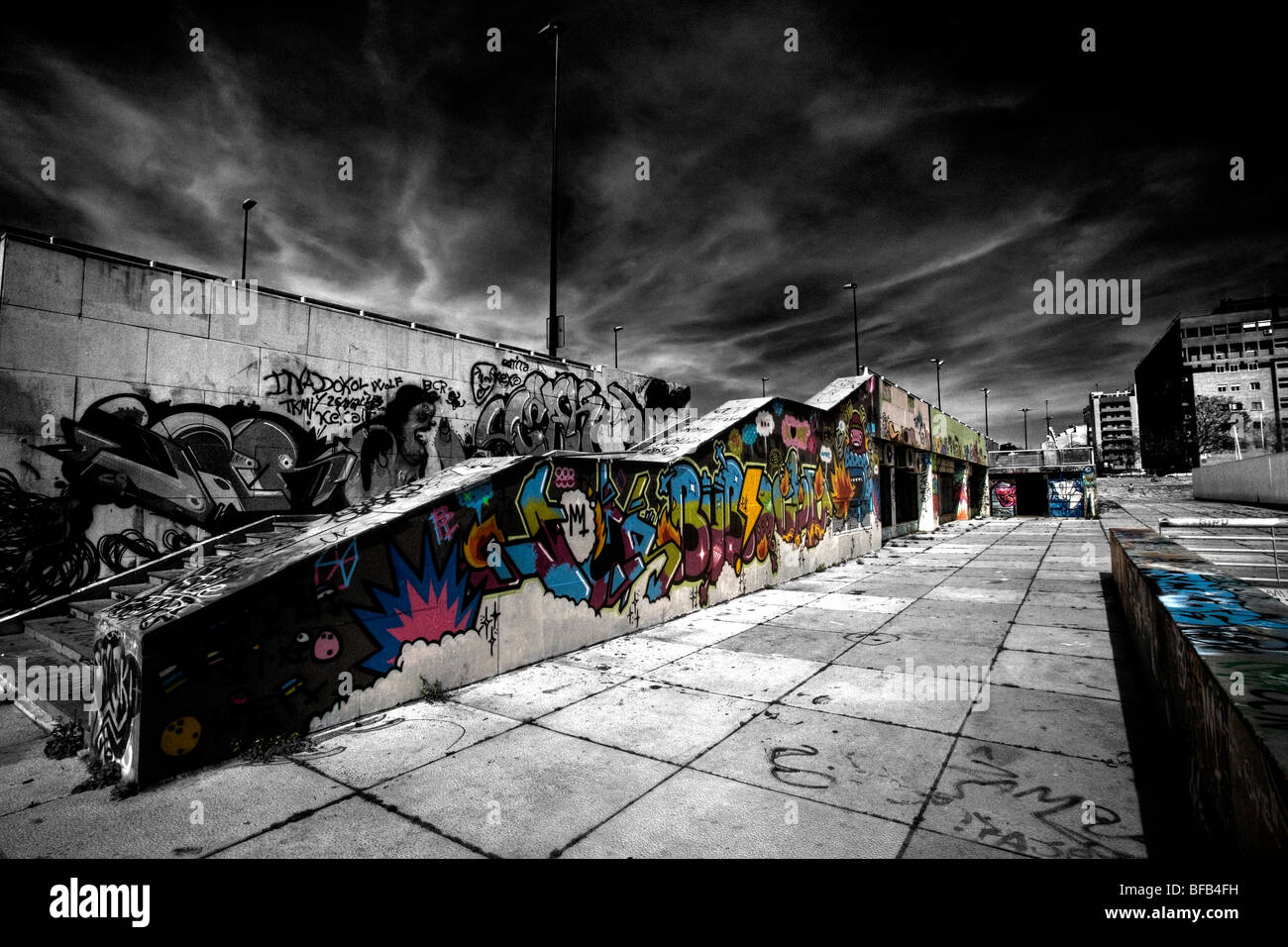 Graffiti, Seville city, Andalucia, Spain Stock Photo - Alamy