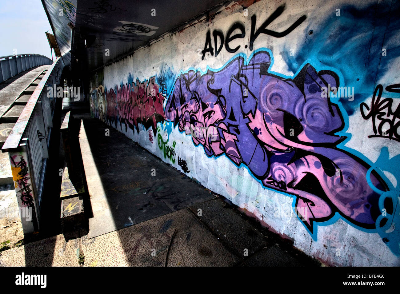 Graffiti, Seville city, Andalucia, Spain Stock Photo - Alamy