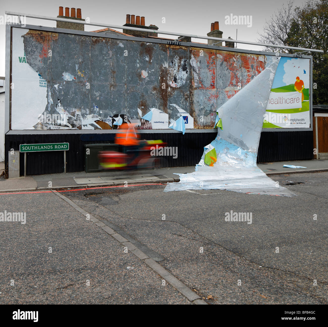 Vandalism billboard hi-res stock photography and images - Alamy