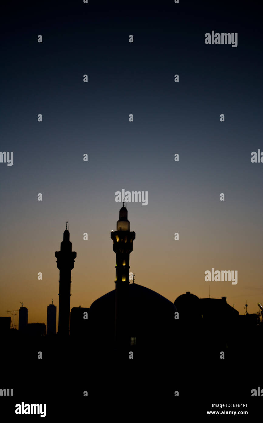 King Abdullah Mosque, El-Abdali district, Amman, Jordan Stock Photo - Alamy