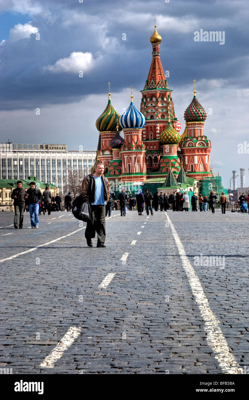 St Basil's Cathedral, Red Square, Moscow, Russia Stock Photo - Alamy