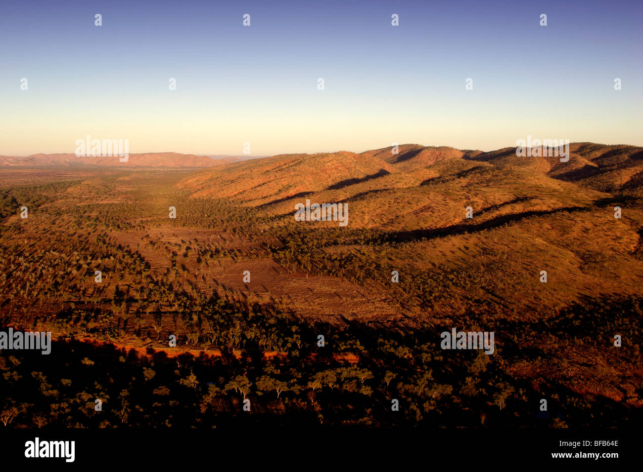 Aerial view of the Bungle Bungles, Purnululu National Park, Western ...
