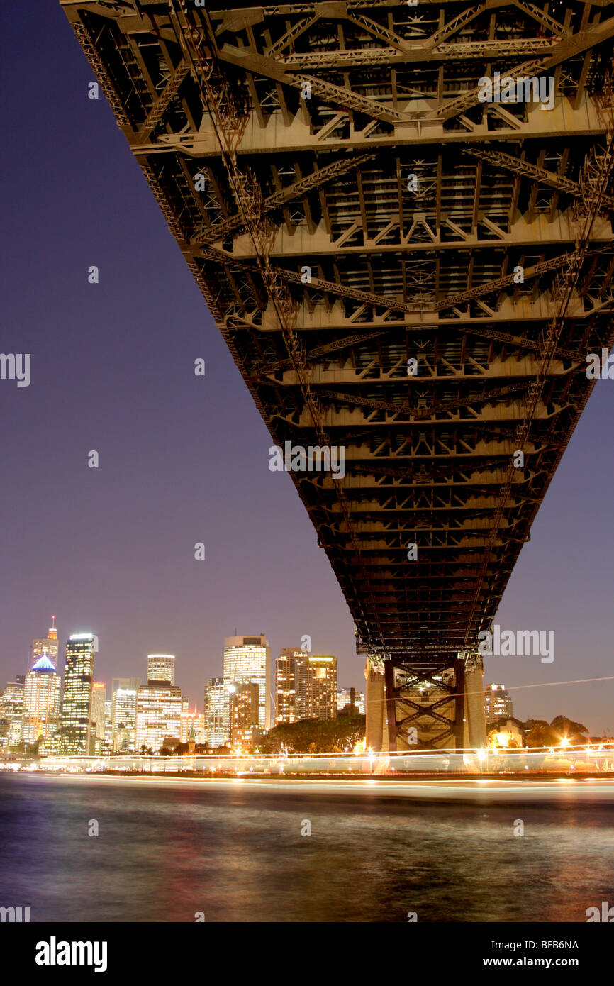 Under the Sydney Harbour Bridge, NSW, Australia Stock Photo - Alamy