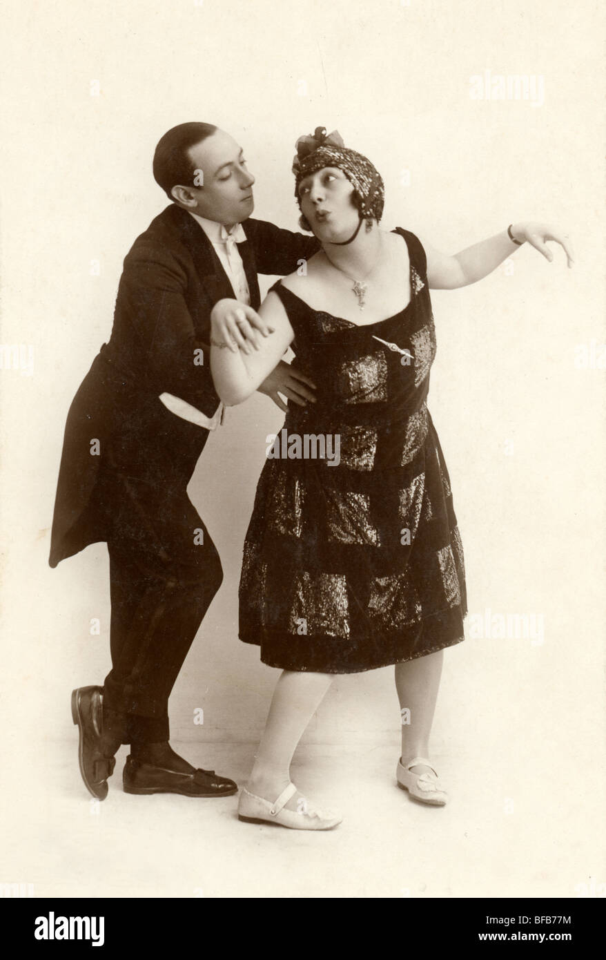 Dance Instructor Teaching Awkward Woman Student Stock Photo - Alamy