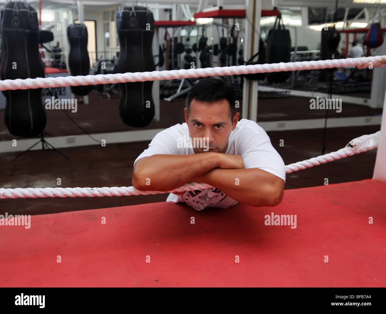 Adam Booth, David Haye's manager Stock Photo - Alamy