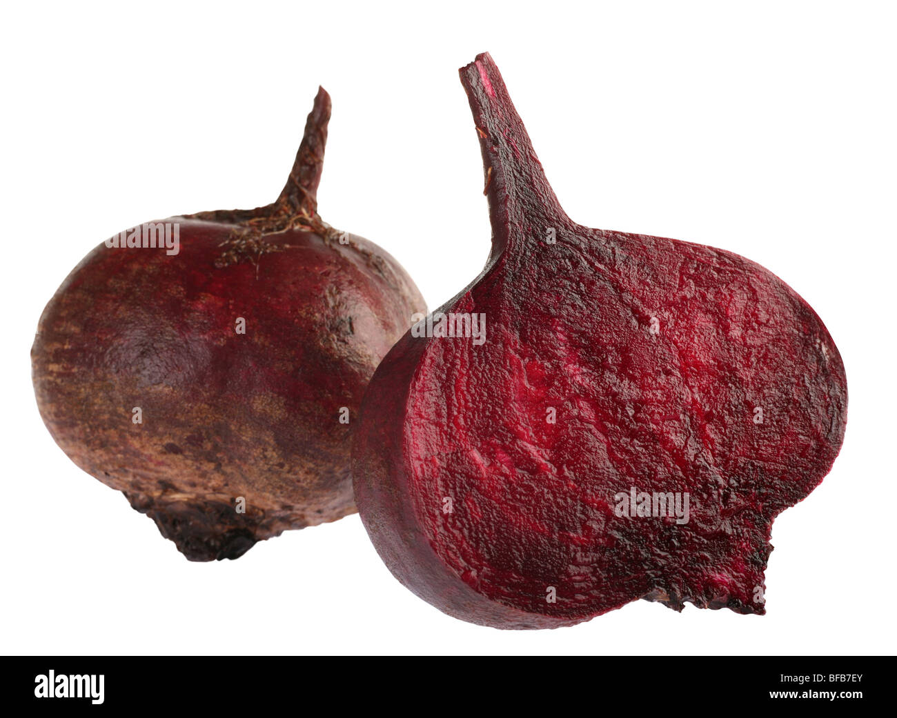 Beet purple vegetable isolated on white background Stock Photo - Alamy