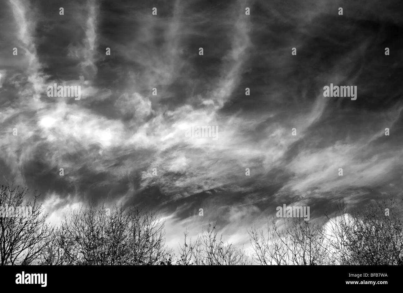 God Face In The Clouds