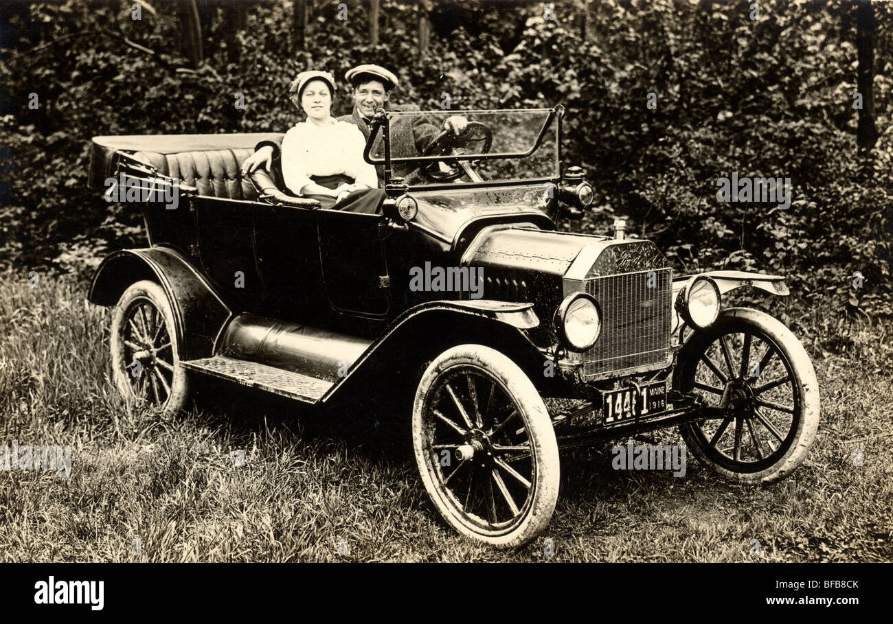 Old ford model driving hi-res stock photography and images - Alamy