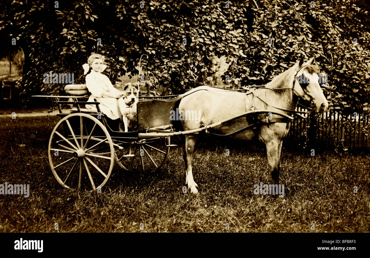Two wheeled horse drawn carriage hi-res stock photography and images ...