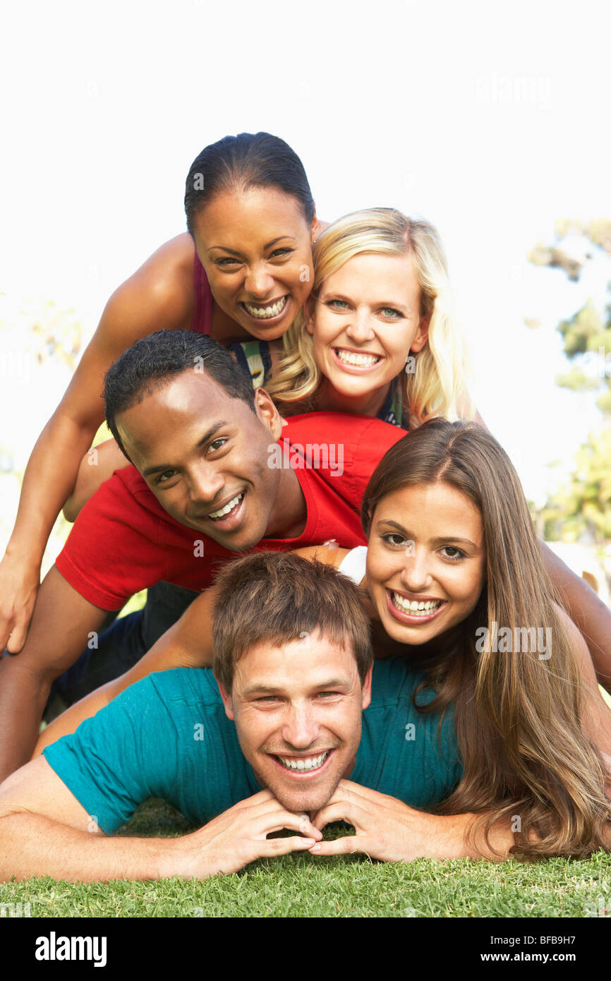 Group caucasian pyramid hi-res stock photography and images - Alamy