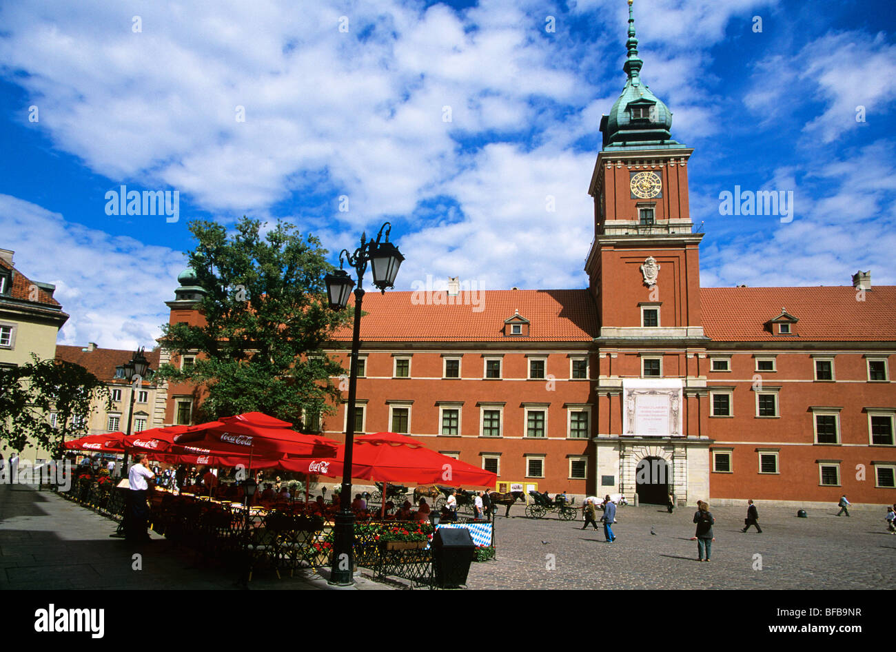 Royal Castle in Plac Zamkowy a beautifully restored square in Warsaw ...