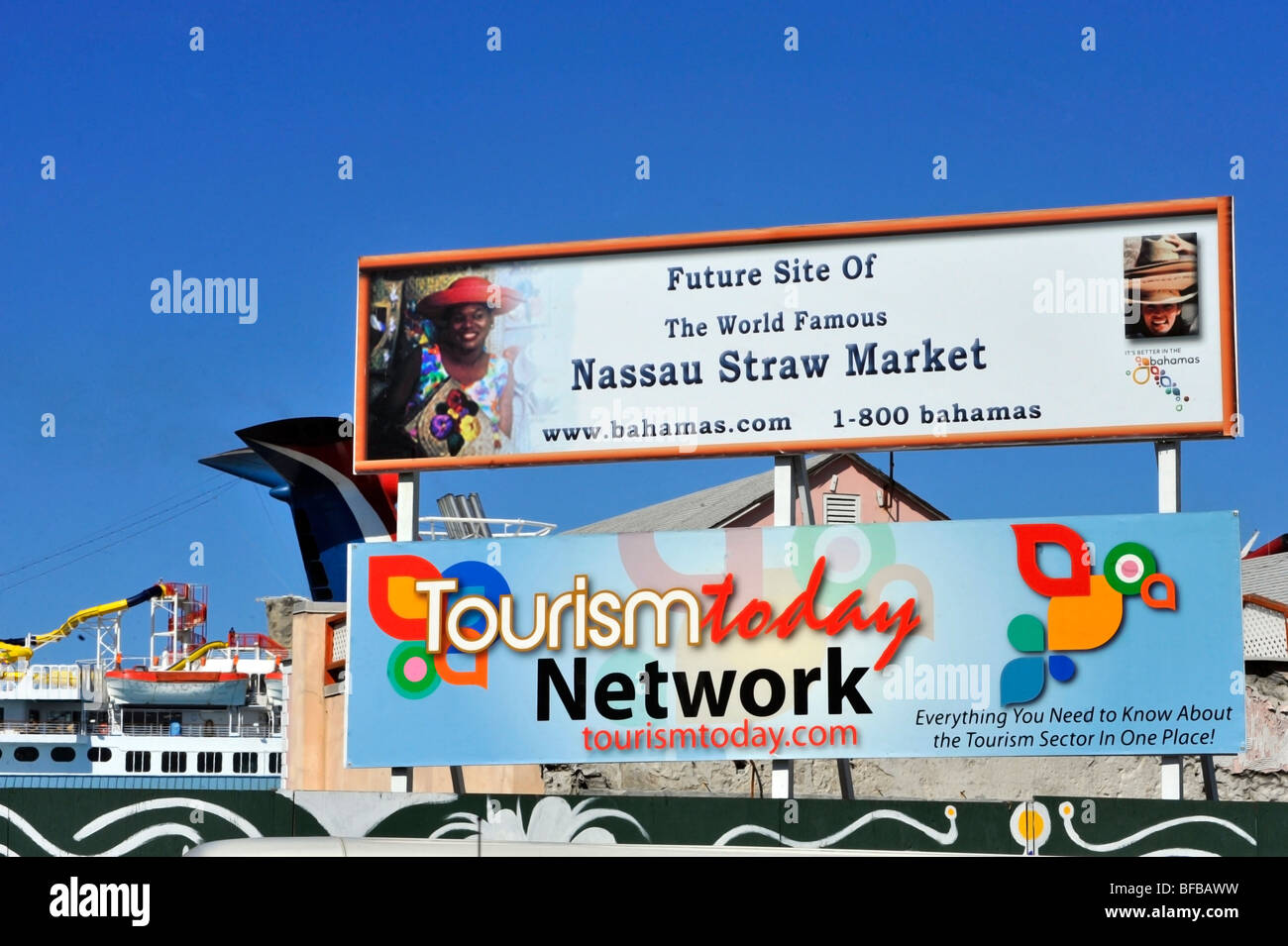 Nassau bahamas sign hi-res stock photography and images - Alamy