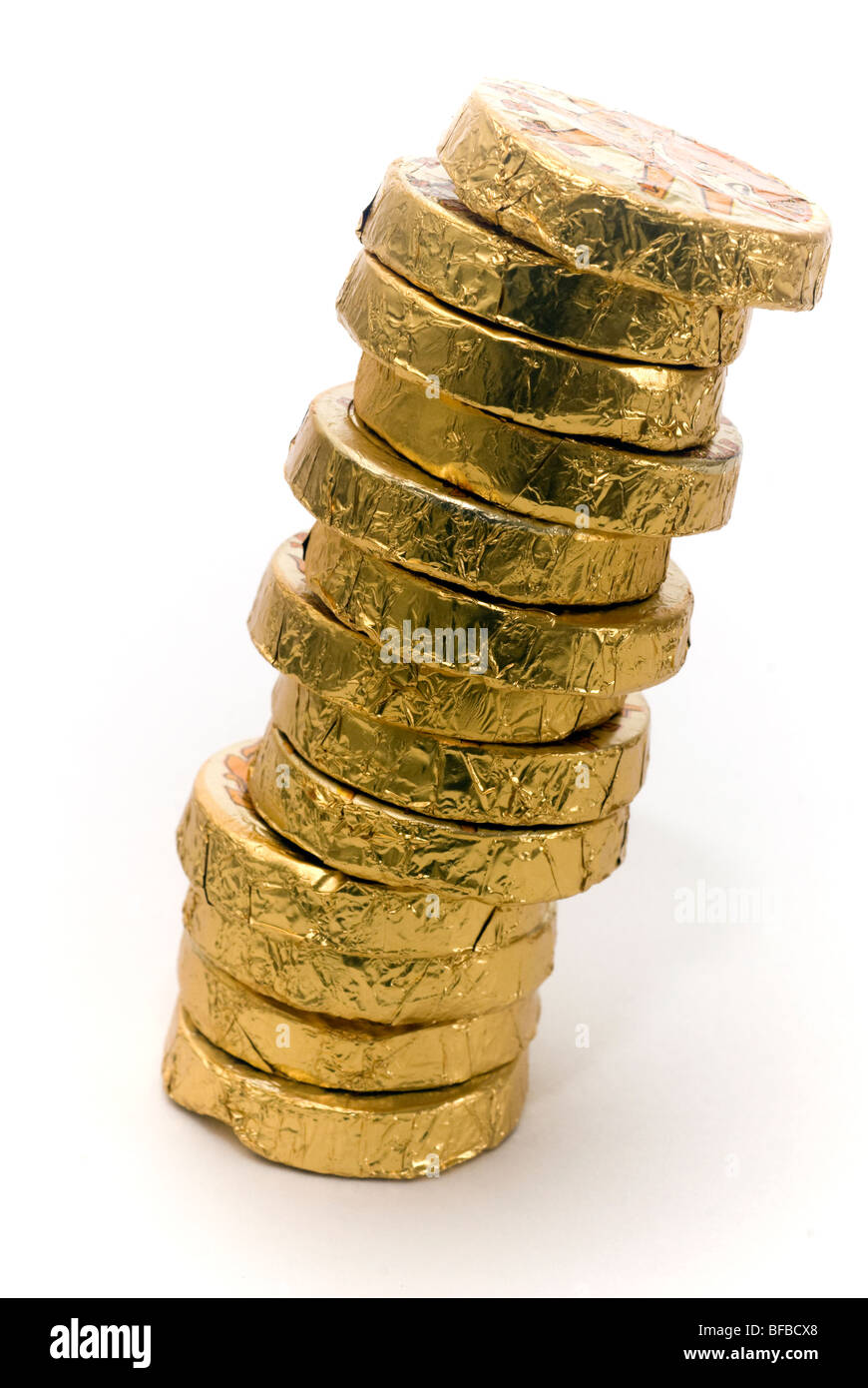 Gold coins cut out hi-res stock photography and images - Alamy
