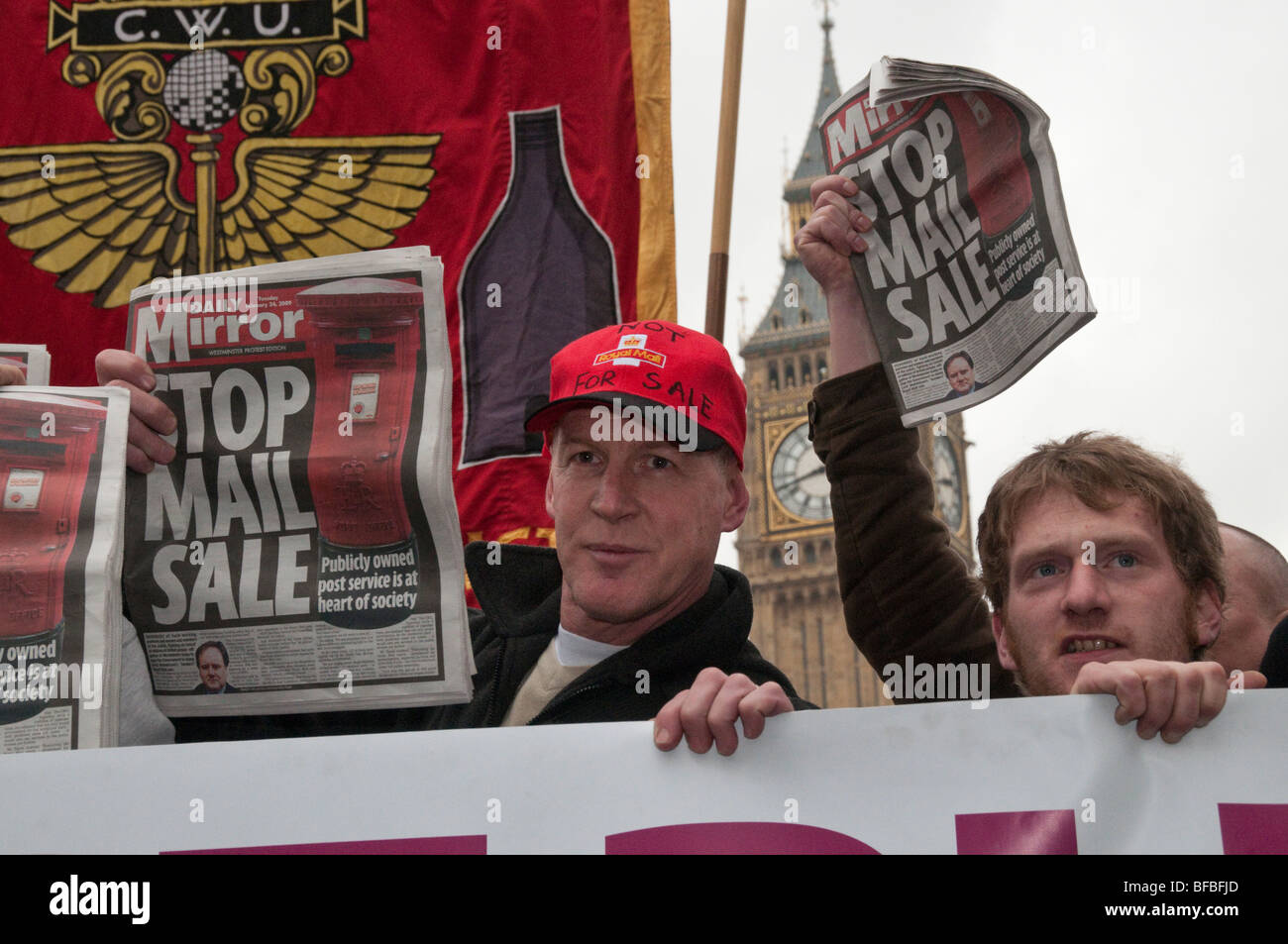 Stop privatization protest hi-res stock photography and images - Alamy