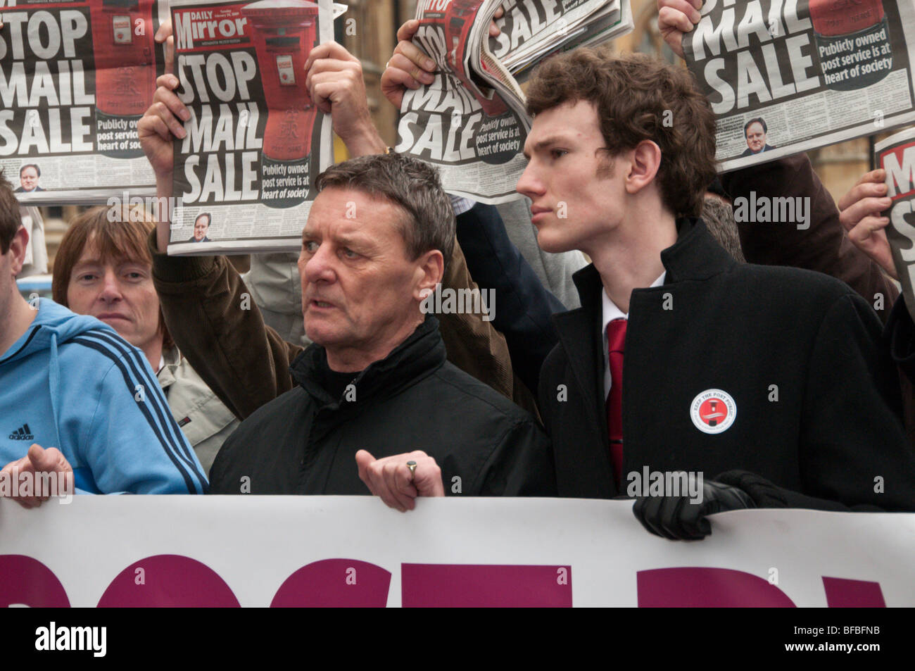 Stop privatization protest hi-res stock photography and images - Alamy
