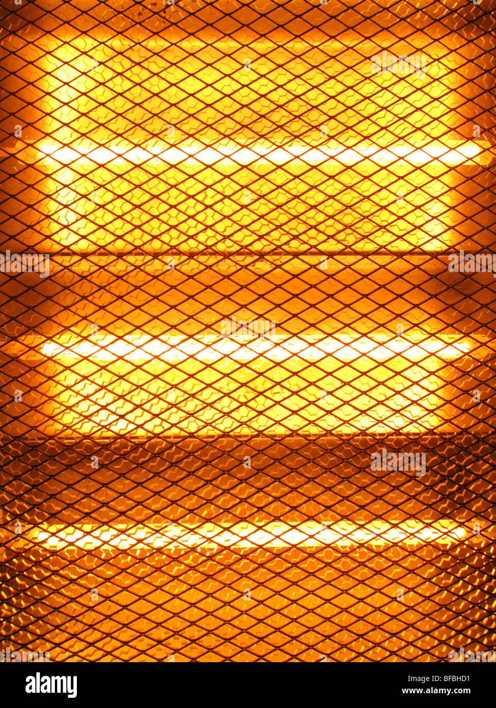 A three-bar electric fire Stock Photo - Alamy
