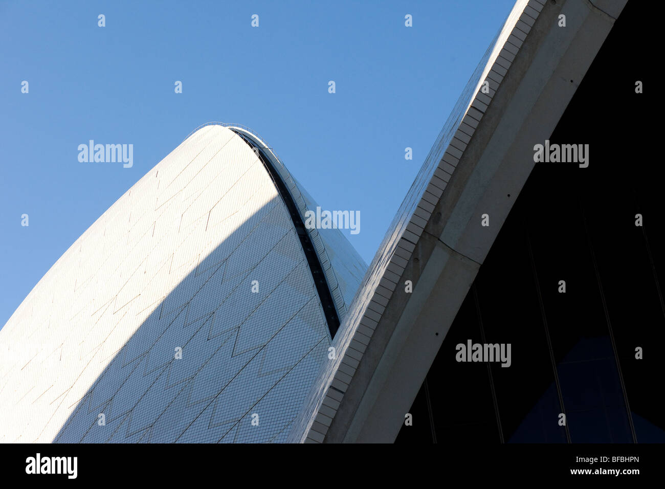 The shells of the Sydney Opera House, one of the world's most famous ...