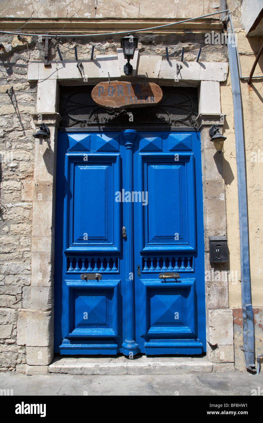 Traditional cypriot doors hi-res stock photography and images - Alamy