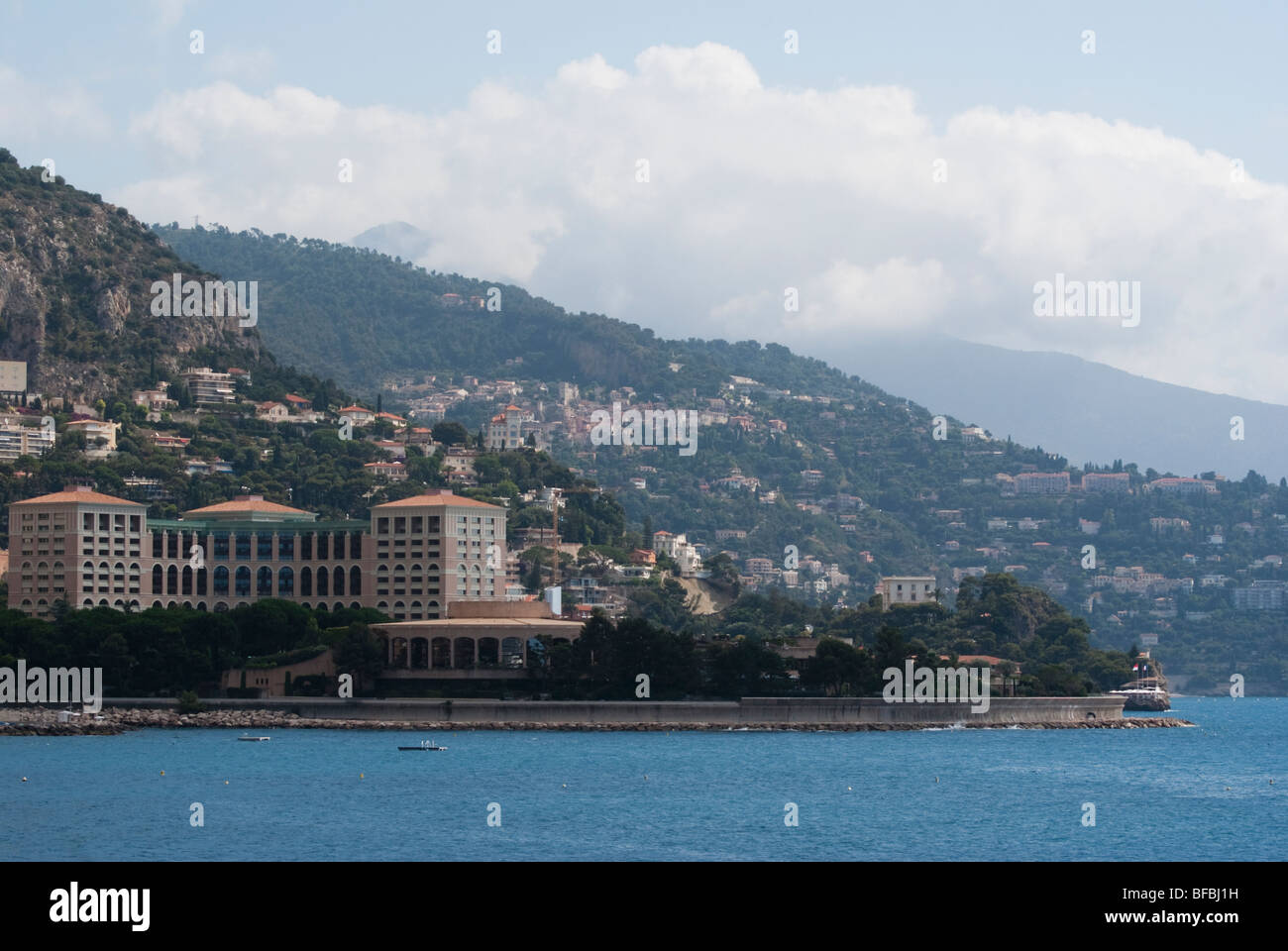 Monte Carlo Bay hotel resort, Monaco Stock Photo - Alamy