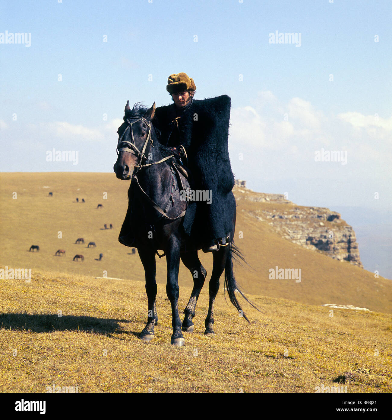 Cossack rider horse hi-res stock photography and images - Alamy