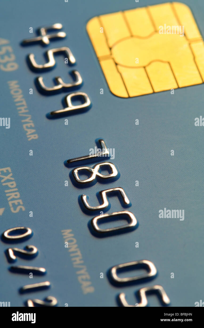close up of part of a credit card Stock Photo - Alamy