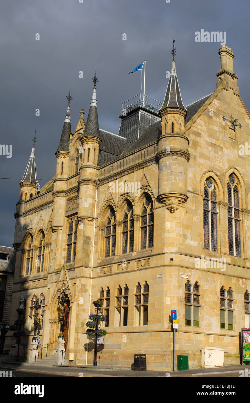 Town House. Inverness. Highland Region. Scotland. UK Stock Photo - Alamy