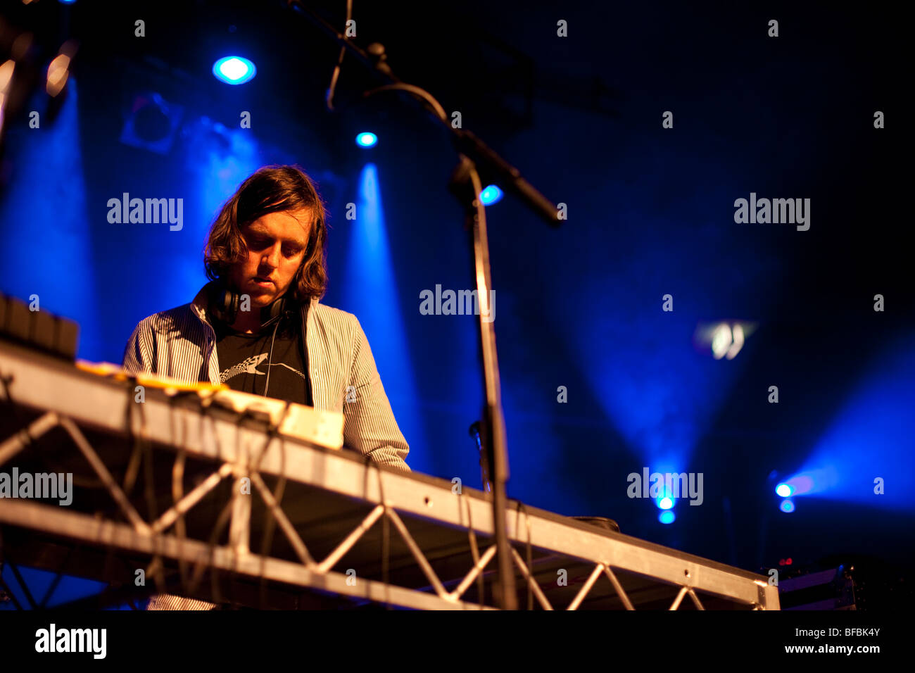 DJ AJAX performs at the UNSW Roundhouse Stock Photo - Alamy