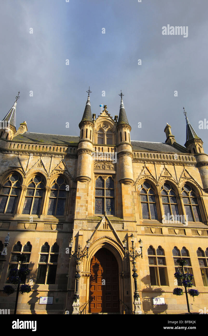 Town Hall. Inverness. Highland Region. Scotland. UK Stock Photo - Alamy