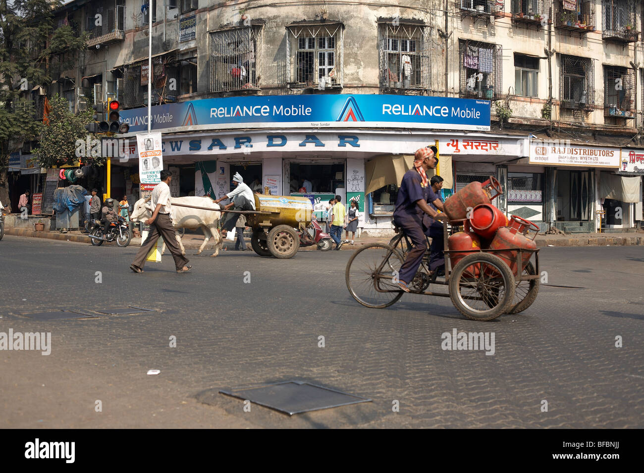 crossroads Jaipur India Stock Photo - Alamy