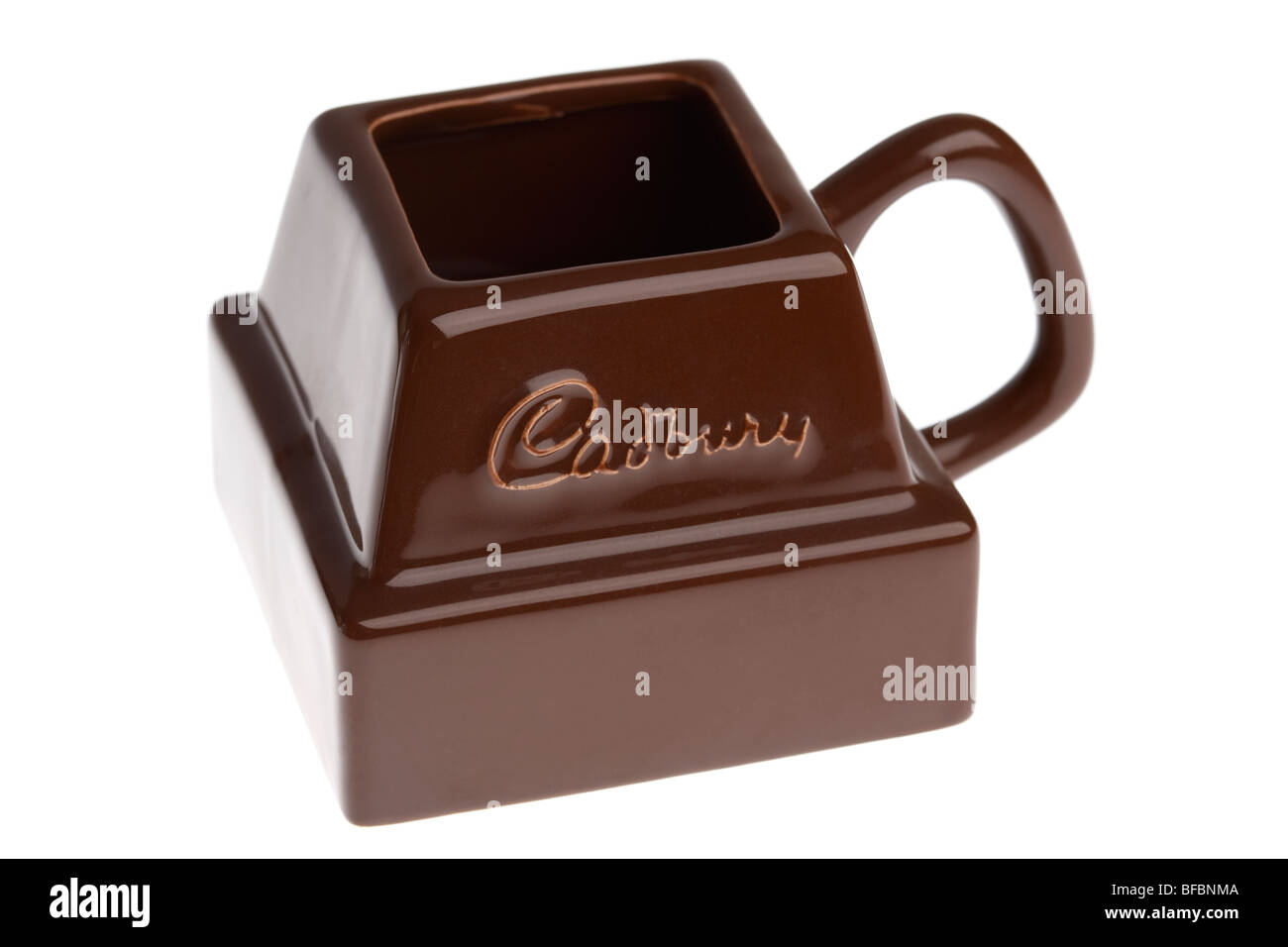 empty cadburys chocolate cup in the shape of a block of chocolate for ...