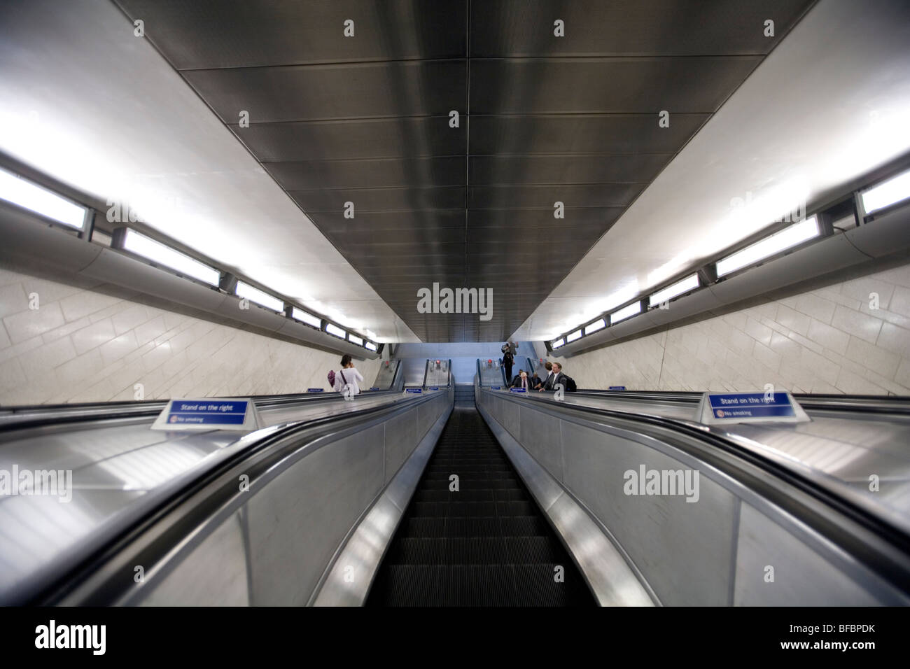 Elevator London underground Stock Photo - Alamy