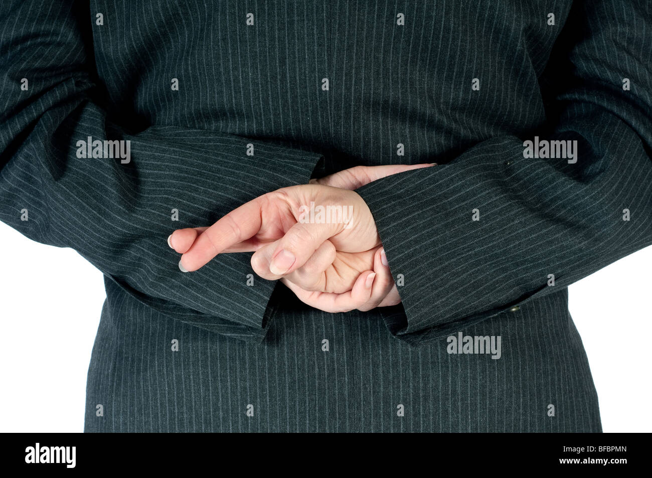 Hand behind their back hi-res stock photography and images - Alamy