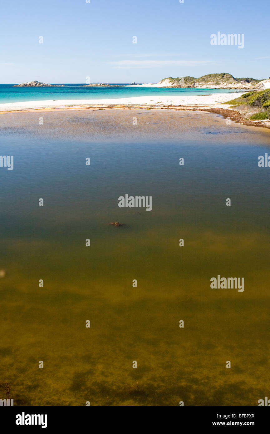 Lagoon at Stumpys Bay Stock Photo - Alamy