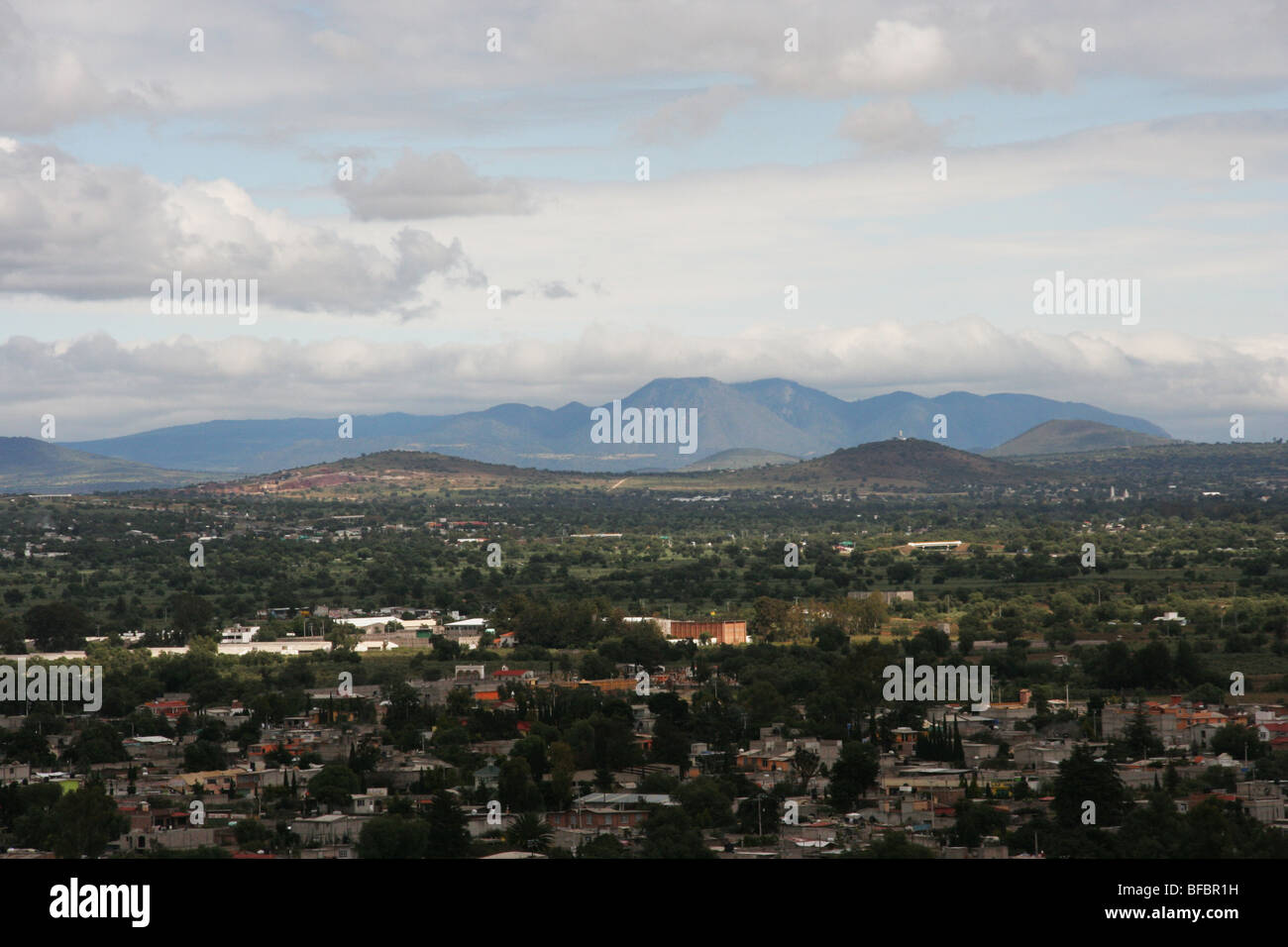 Mexican landscape. Hidalgo state Stock Photo - Alamy