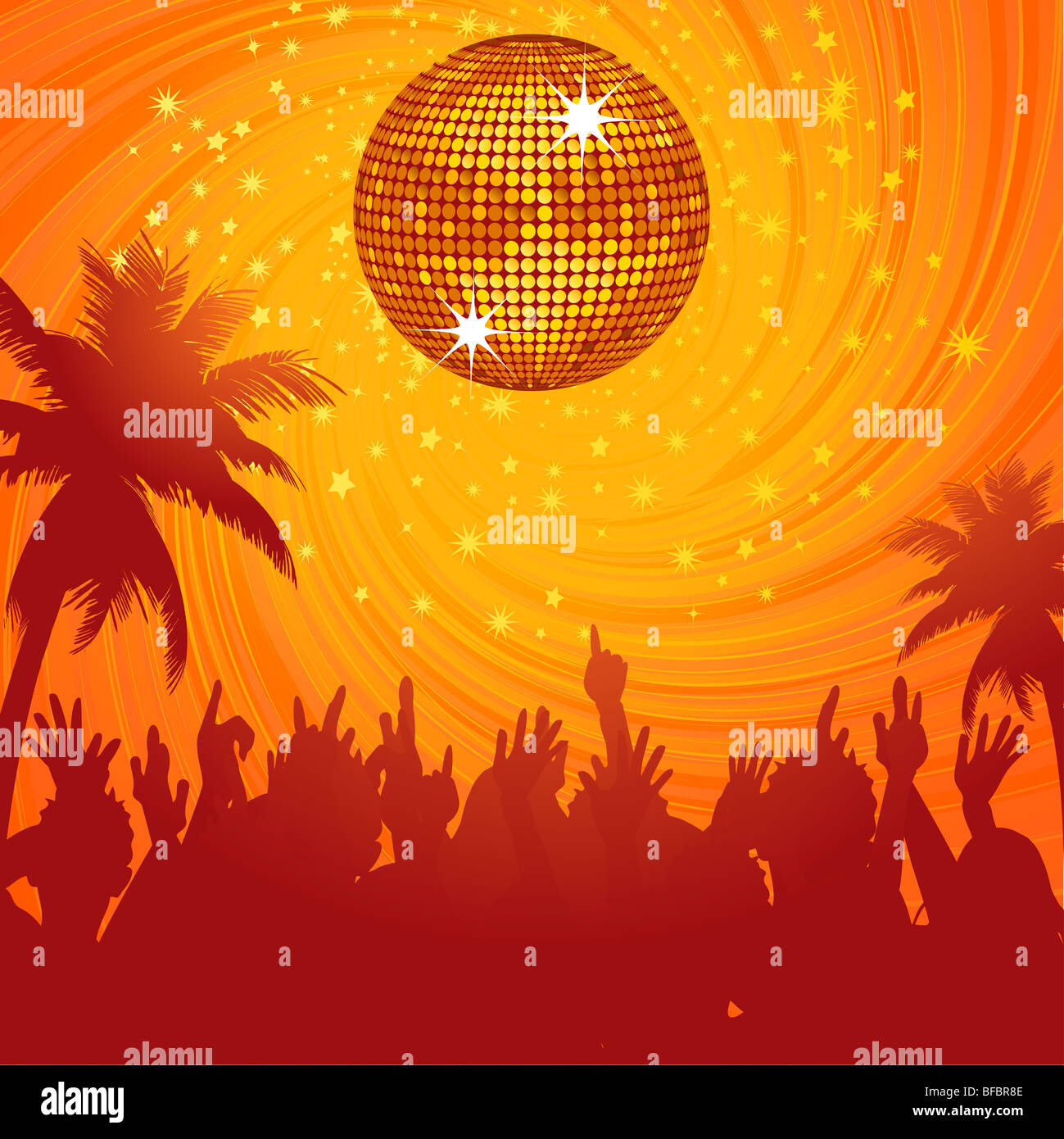 Party under trees hi-res stock photography and images - Alamy