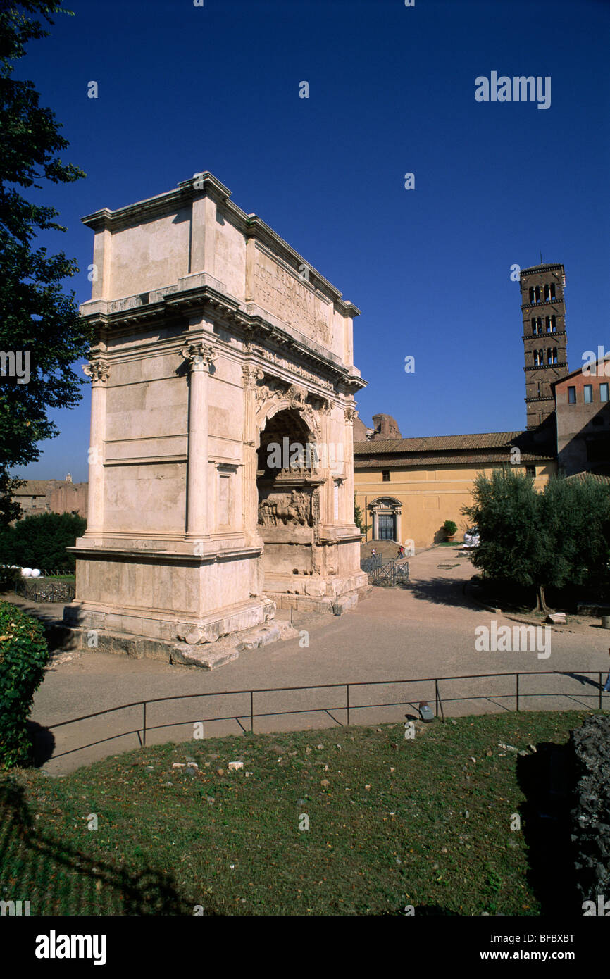 Arch of titus triumph hi-res stock photography and images - Alamy