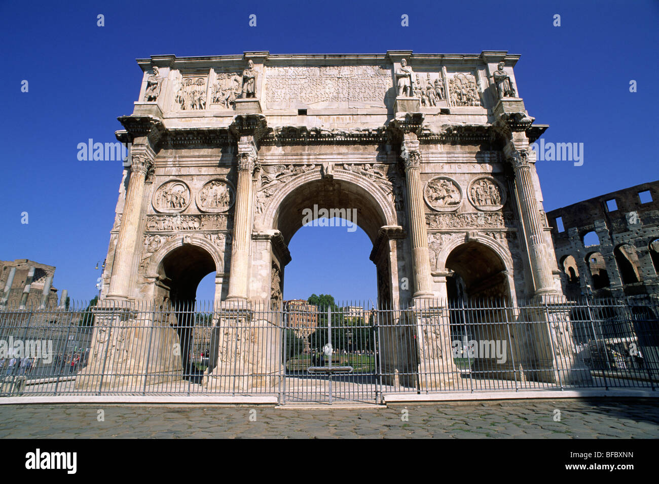 italy, rome, arch of constantine Stock Photo - Alamy
