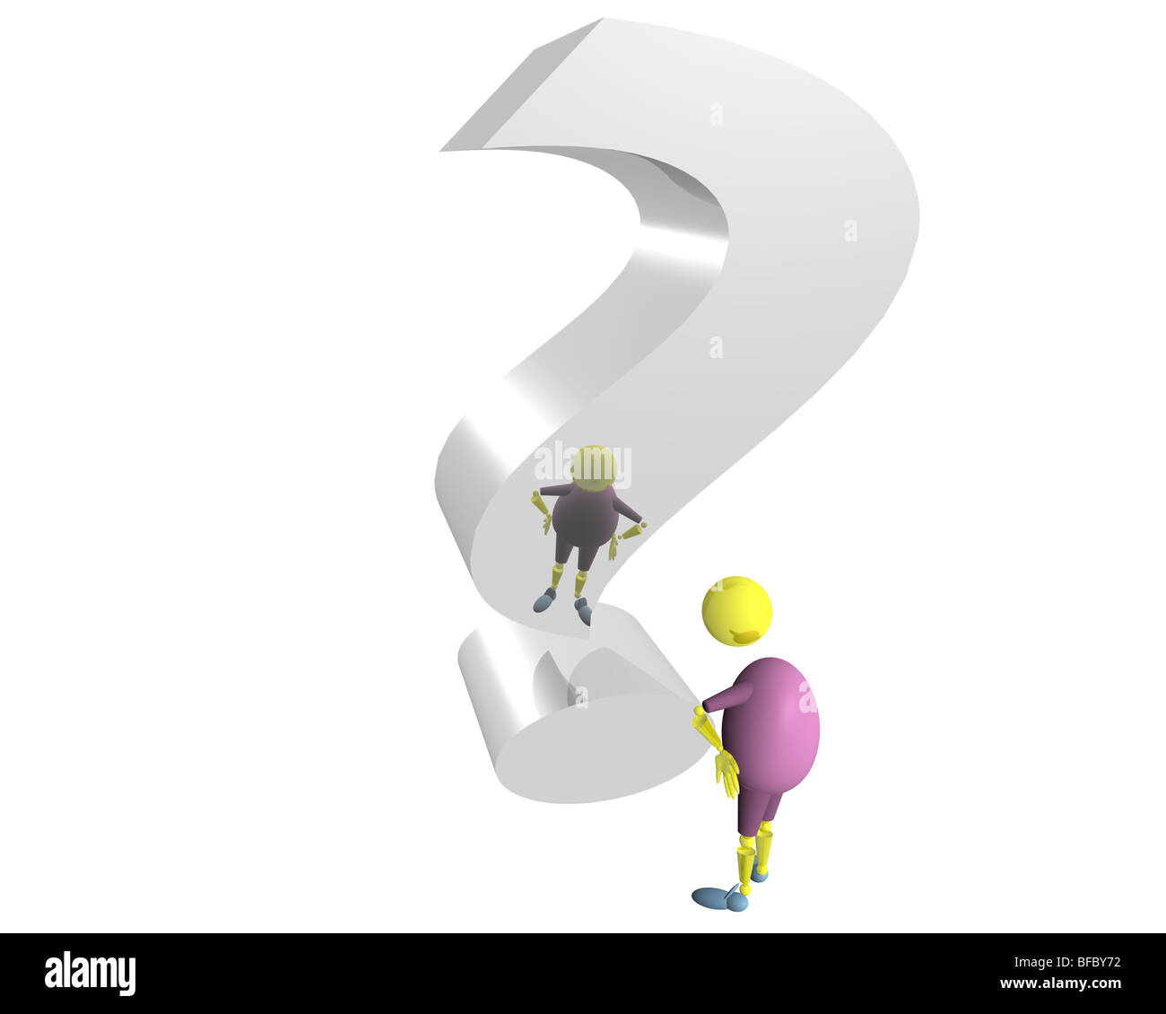 Any questions Cut Out Stock Images & Pictures - Alamy