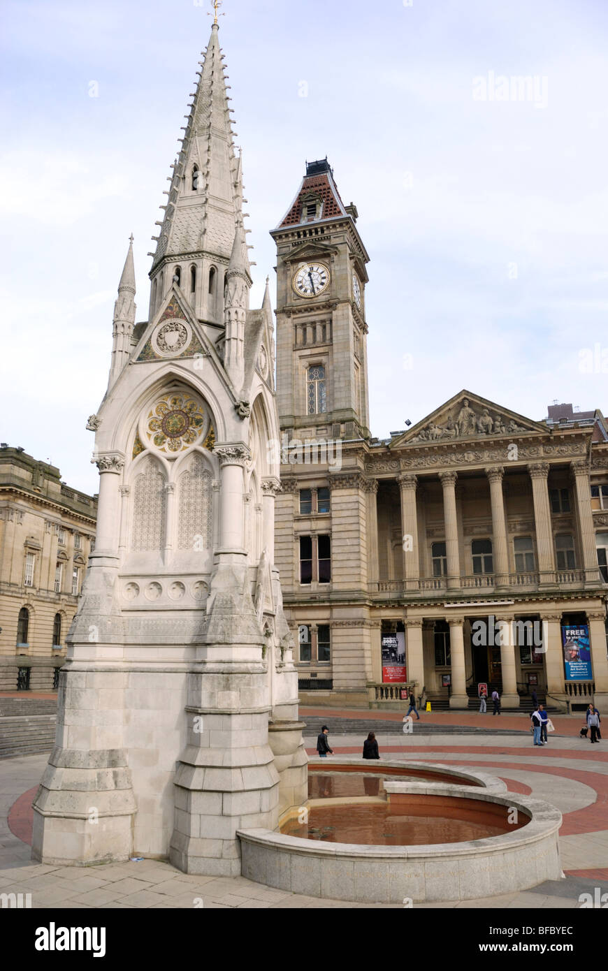 Chamberlain Square, Birmingham, West Midlands, England, UK Stock Photo ...