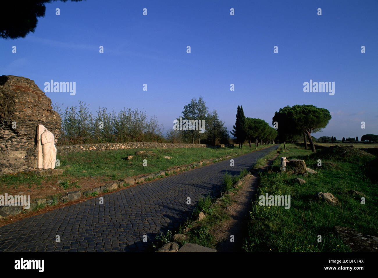 Italy, Rome, Via Appia Antica, Old Appian Way Stock Photo - Alamy
