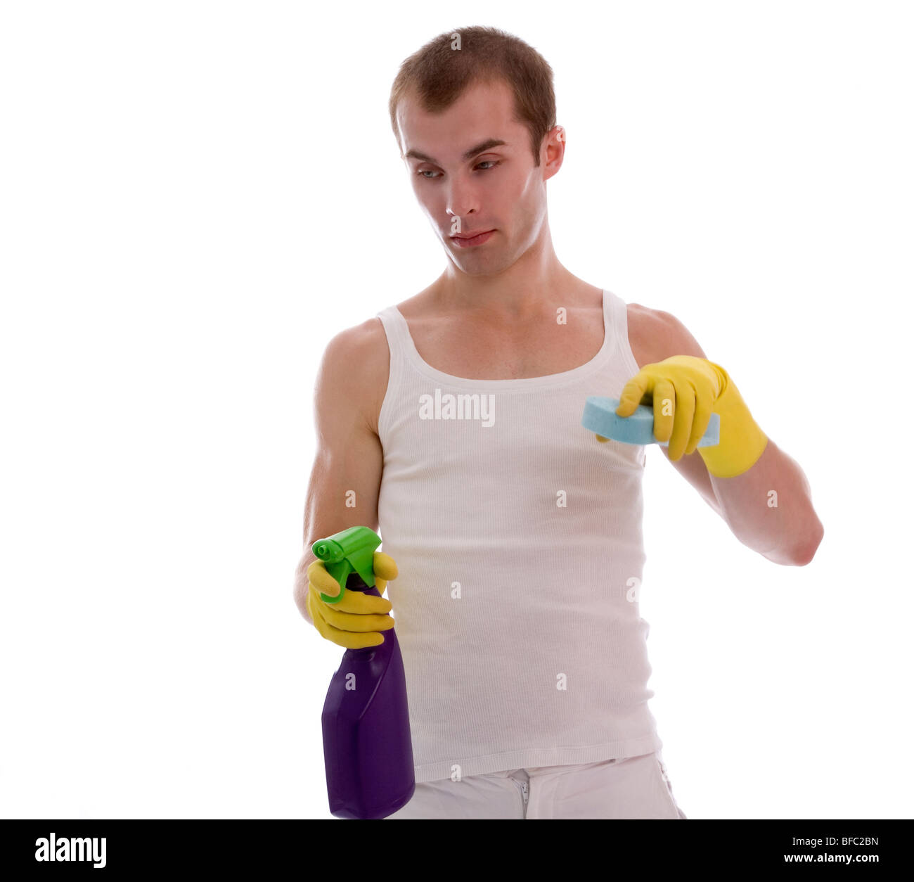 White cleaning hi-res stock photography and images - Alamy