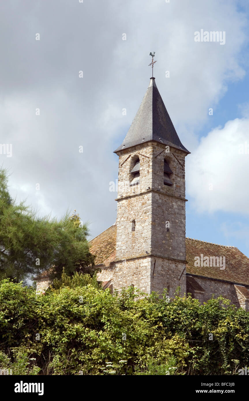 Bell tower church france hi-res stock photography and images - Alamy