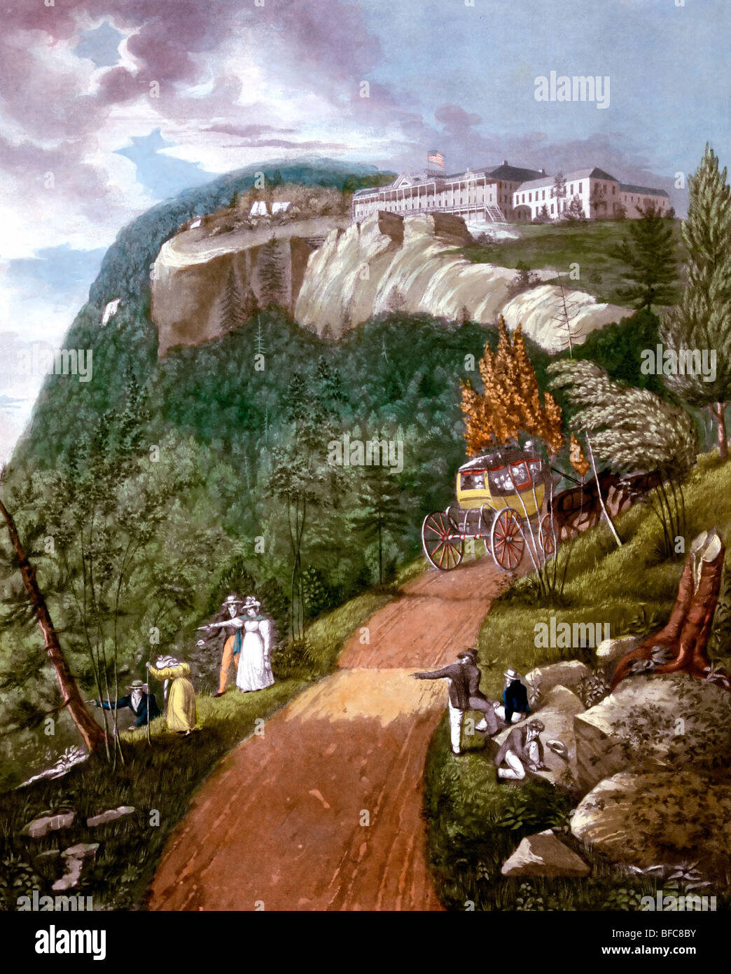 Catskill Mountain-House A celebrated summer hotel about 12 miles S.W ...