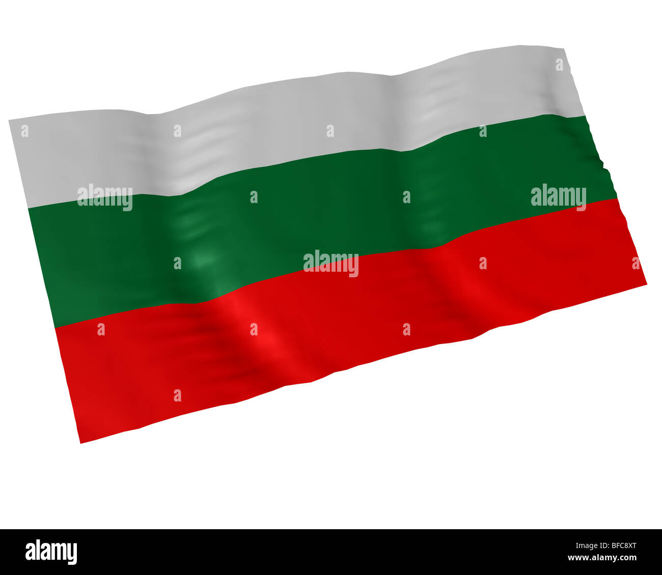 Bulgarian national flags Cut Out Stock Images & Pictures - Alamy