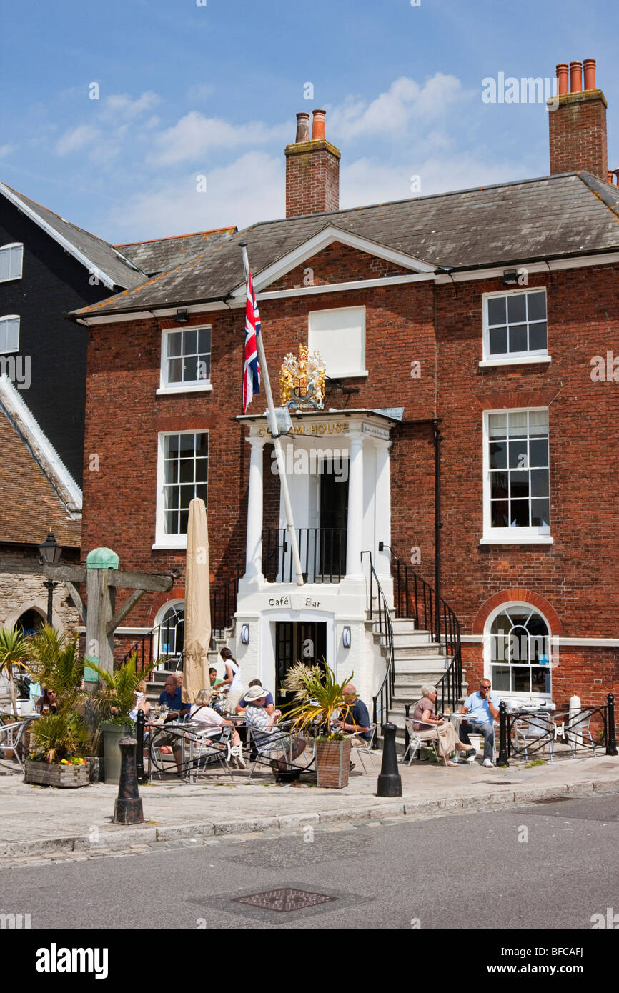 Customs House brasserie in Poole Dorset, England Stock Photo - Alamy