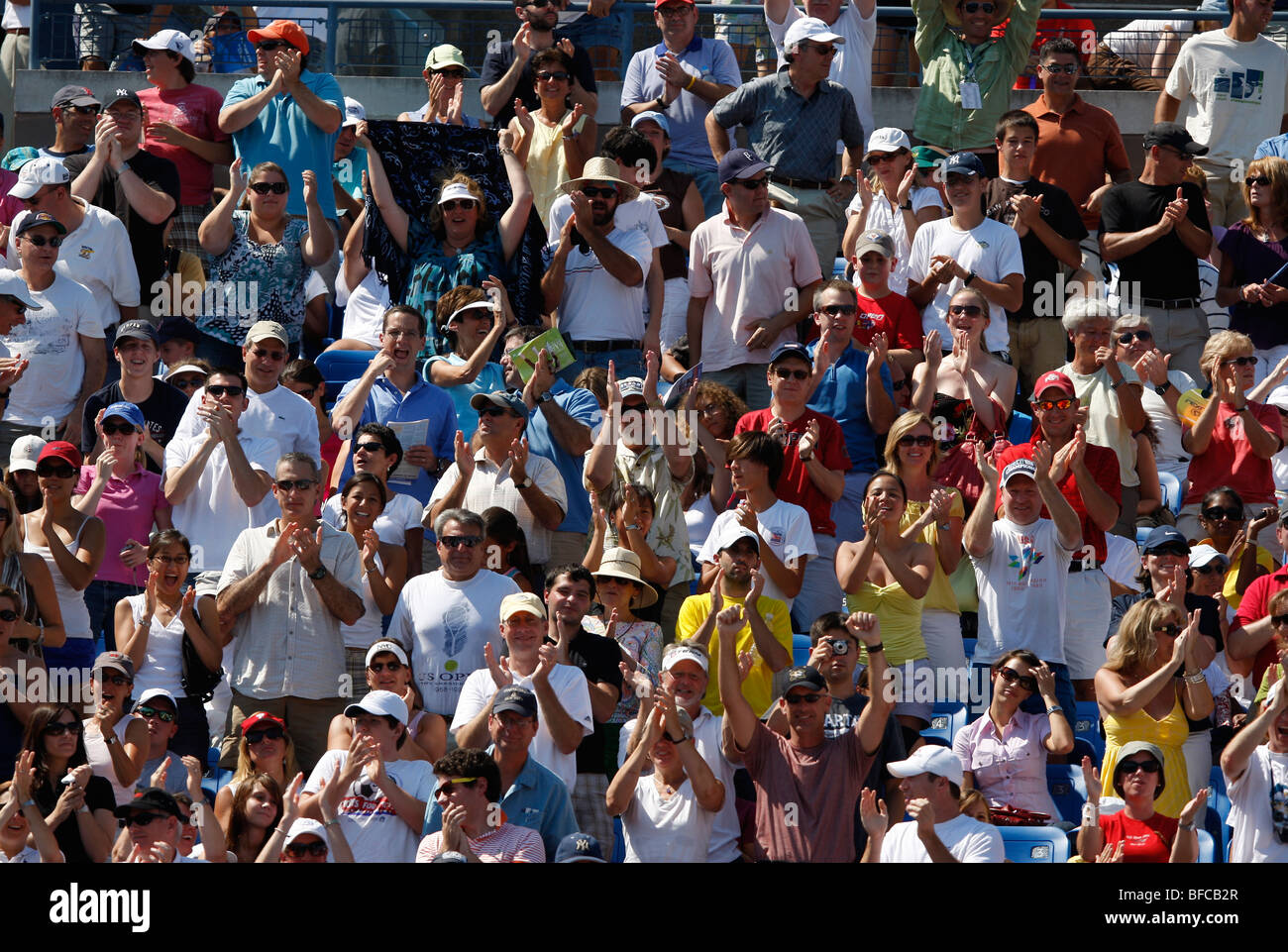 Spectators sit in stands hi-res stock photography and images - Alamy