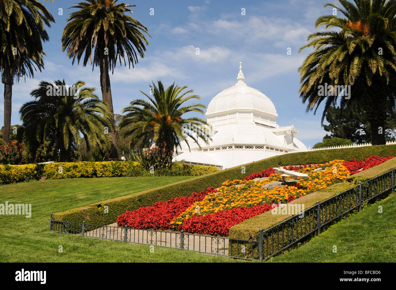 Conservatory of Flowers, Golden Gate Park, San Francisco Stock Photo ...