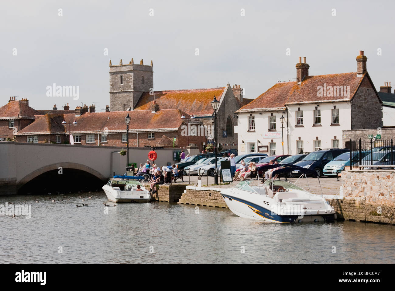 The River Frome in Wareham Dorset, England Stock Photo - Alamy