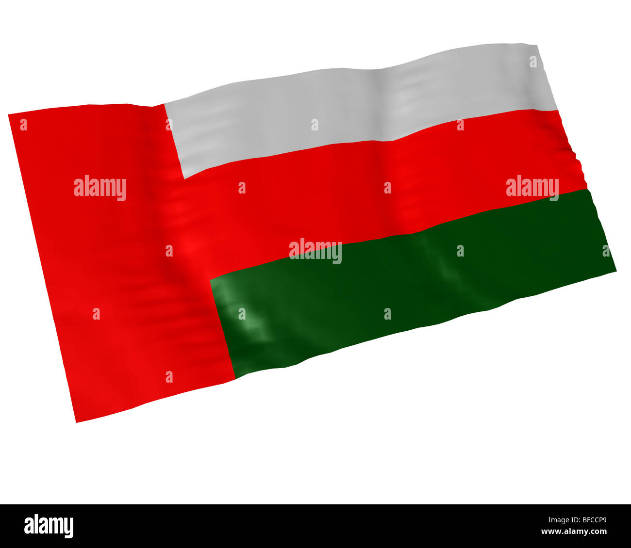 Oman flags Cut Out Stock Images & Pictures - Alamy
