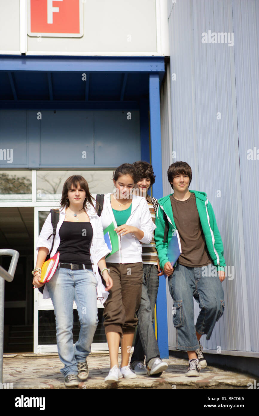 The end of another long day at school Stock Photo - Alamy